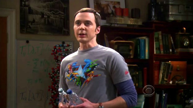 Sheldon's Justice League Shirt - Filmgarb.com