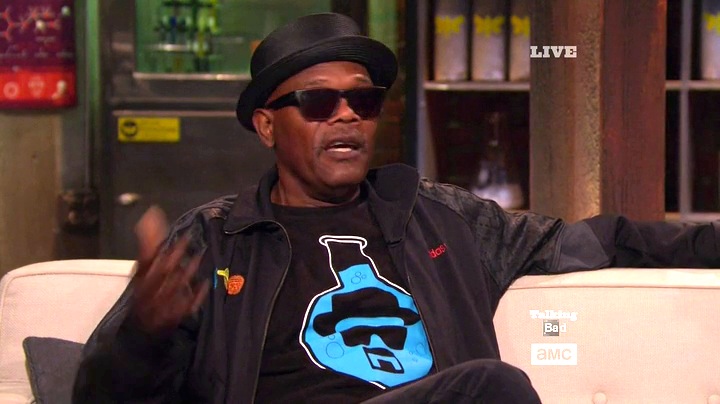 Samuel Jackson's Breaking Bad Shirt - Filmgarb.com